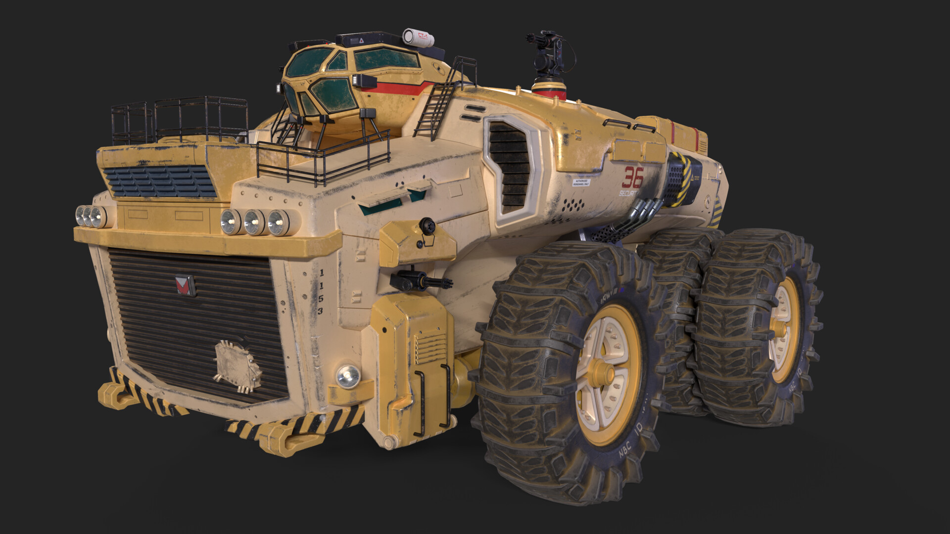 ArtStation - HardSurface Modeling Practice