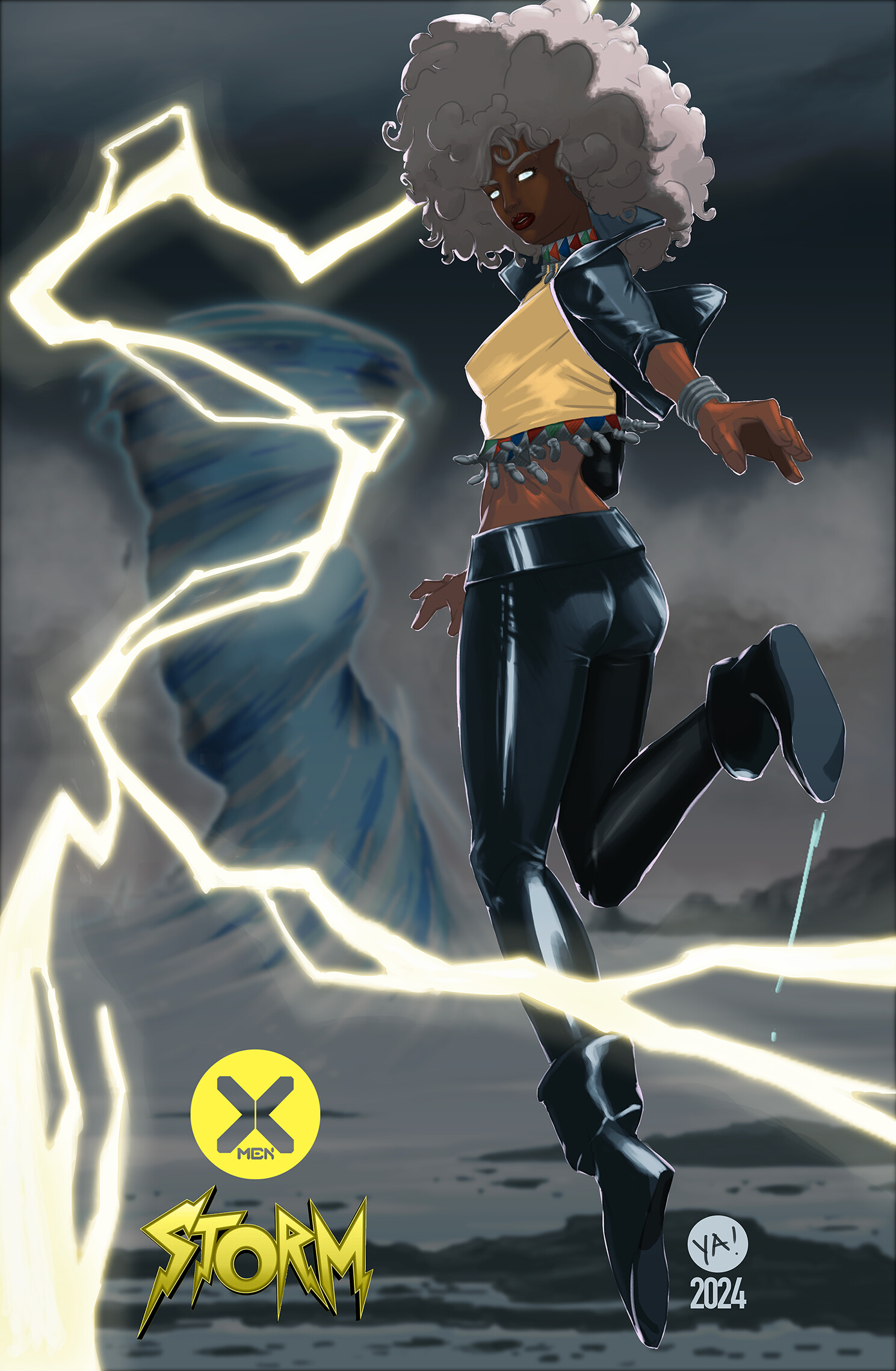 ArtStation - Storm Pinup