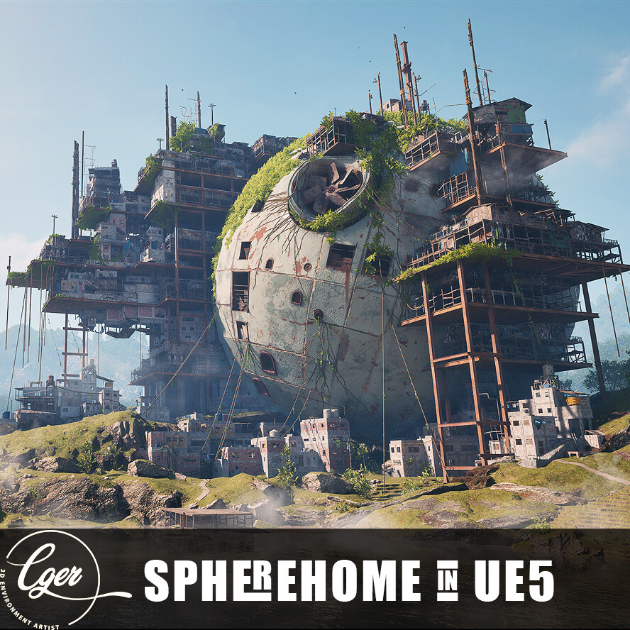 ArtStation - SphereHome - UE5 Short 10 Days of Work