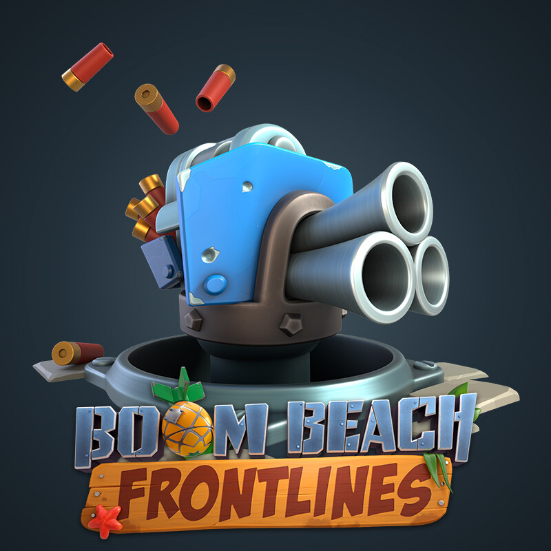 ArtStation - Boom Beach: Frontlines - Slug Blaster