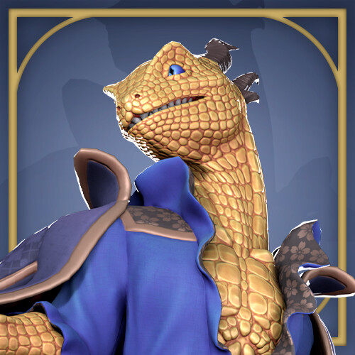 ArtStation - Zlatoglas, Golden Scaled Bard