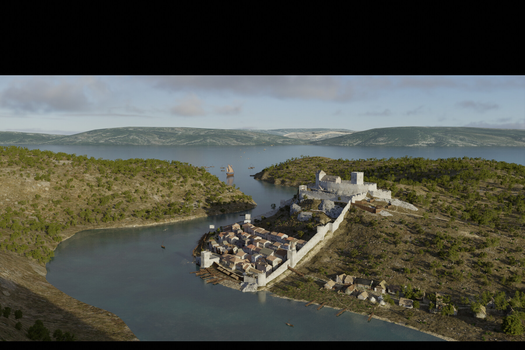 ArtStation - Medieval Novigrad, Zadar County