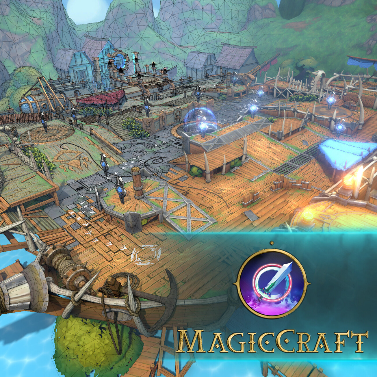 ArtStation - MagicCraft map Pirate Bay