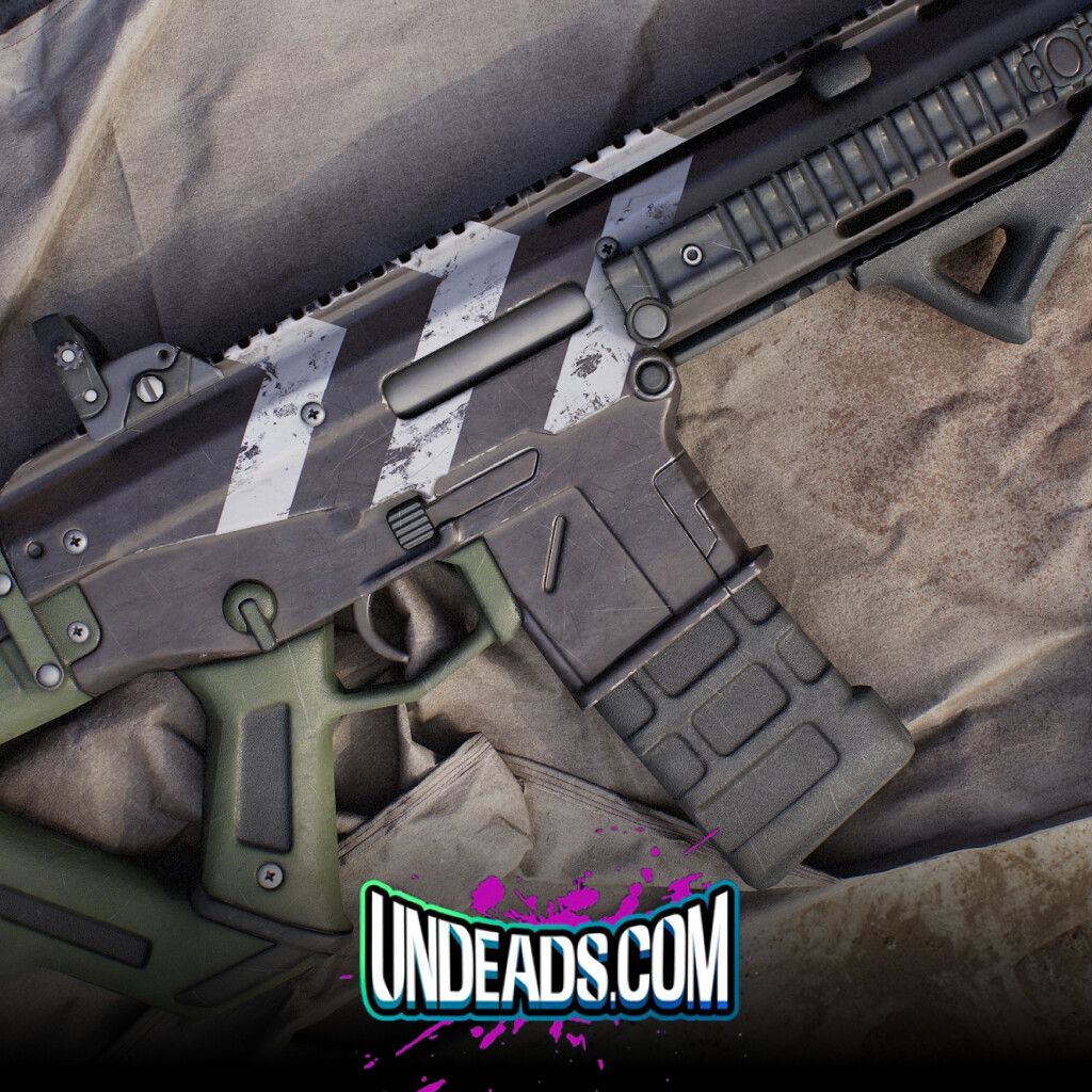 ArtStation - UNDEADS | ASSAULT RIFLE