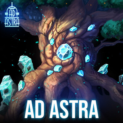 Mykola Lasota - Ad Astra platformer early Concept Art