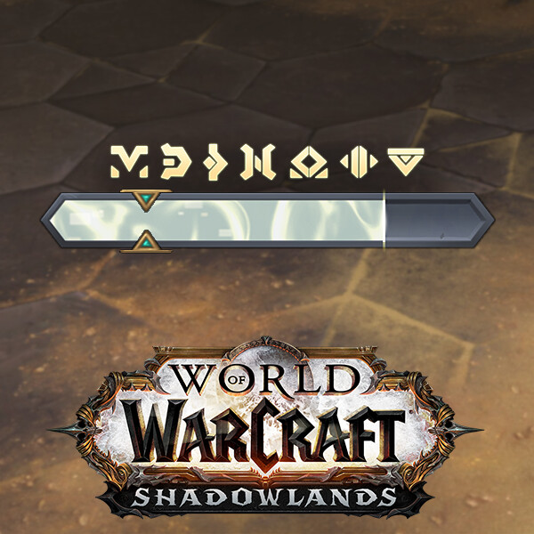 ArtStation - World of Warcraft - Cosmic Energy Bar UI