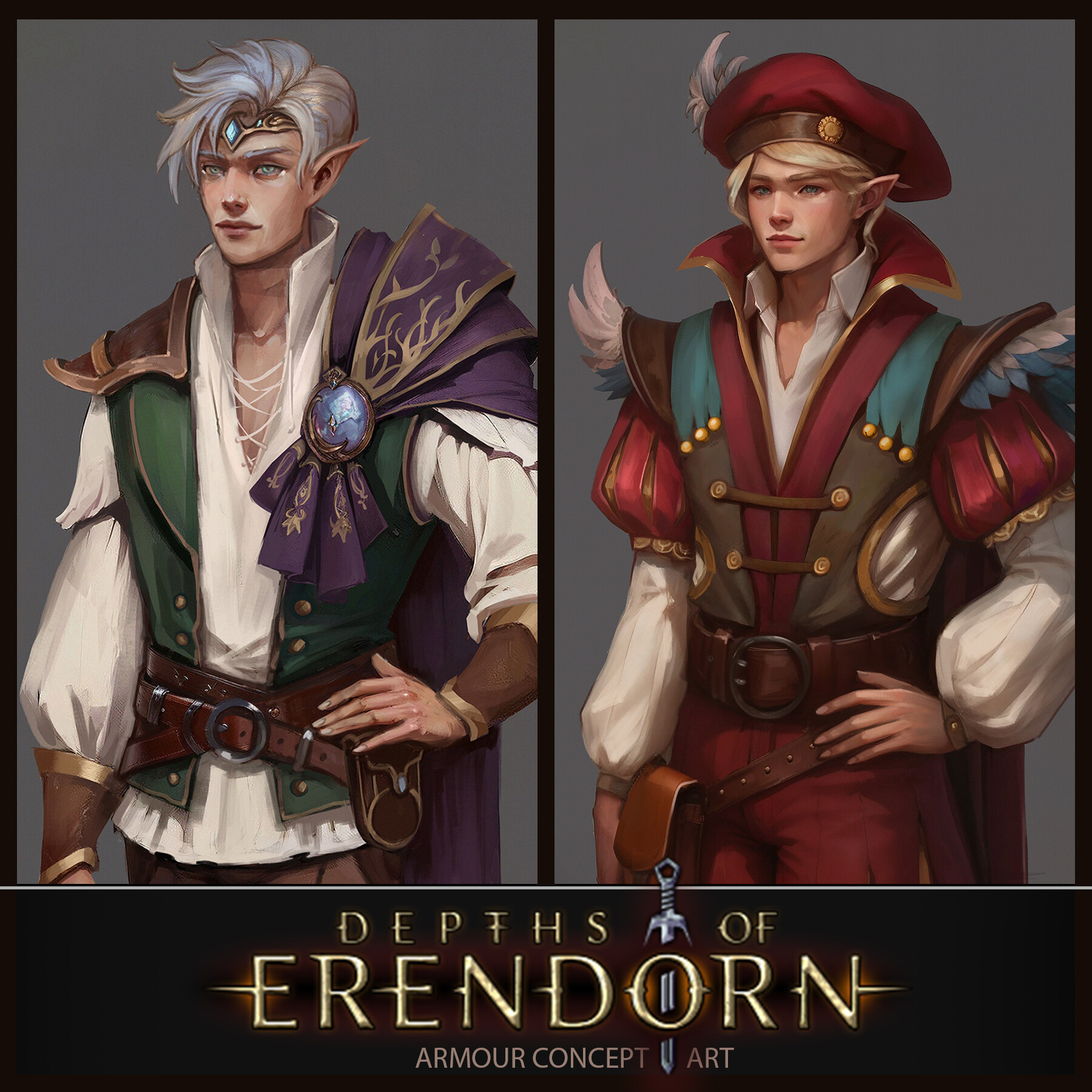 ArtStation - Light armour concept art