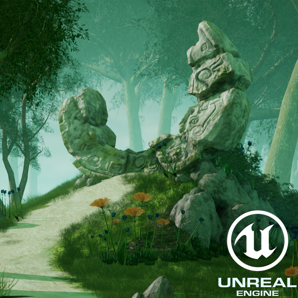 ArtStation - Destroyed Rune