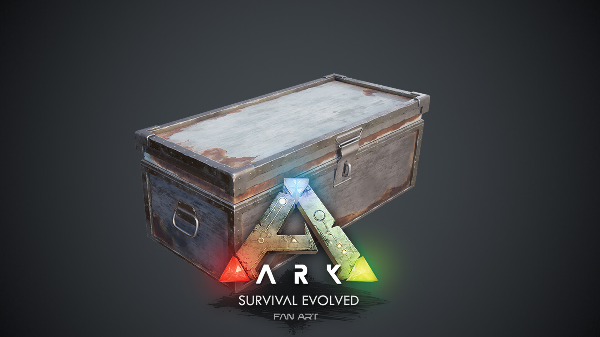 ArtStation - Ark Survival Evolved Fan Art: Chest