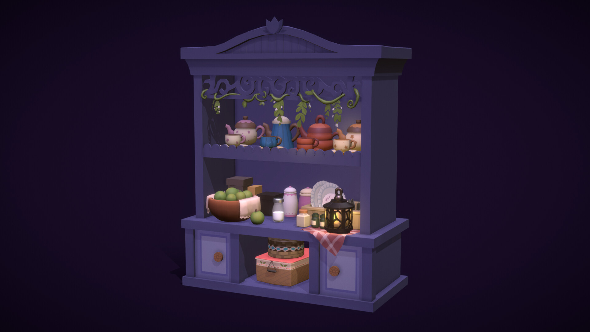 ArtStation - Fairy Shelf