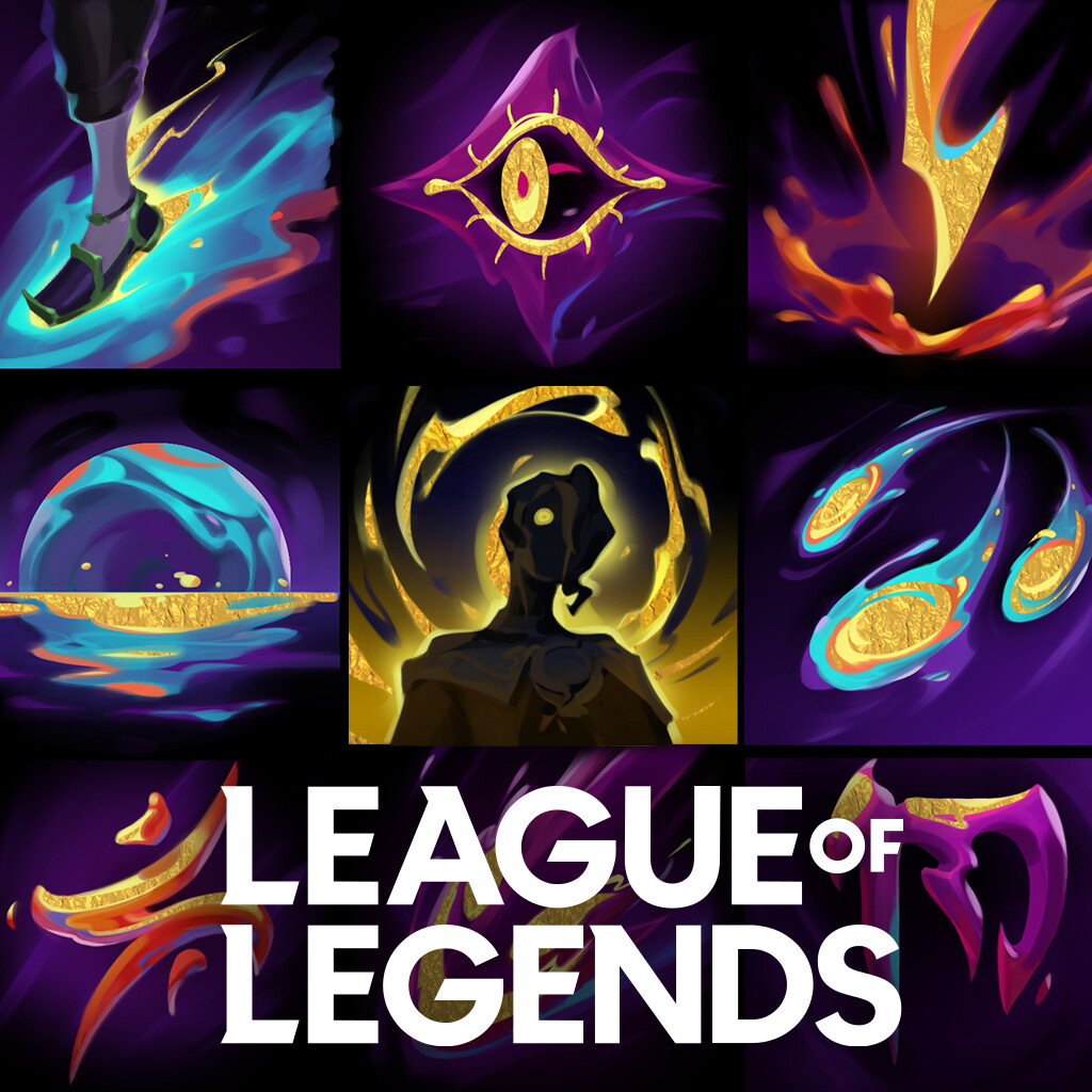 ArtStation - Hwei Ability Icons