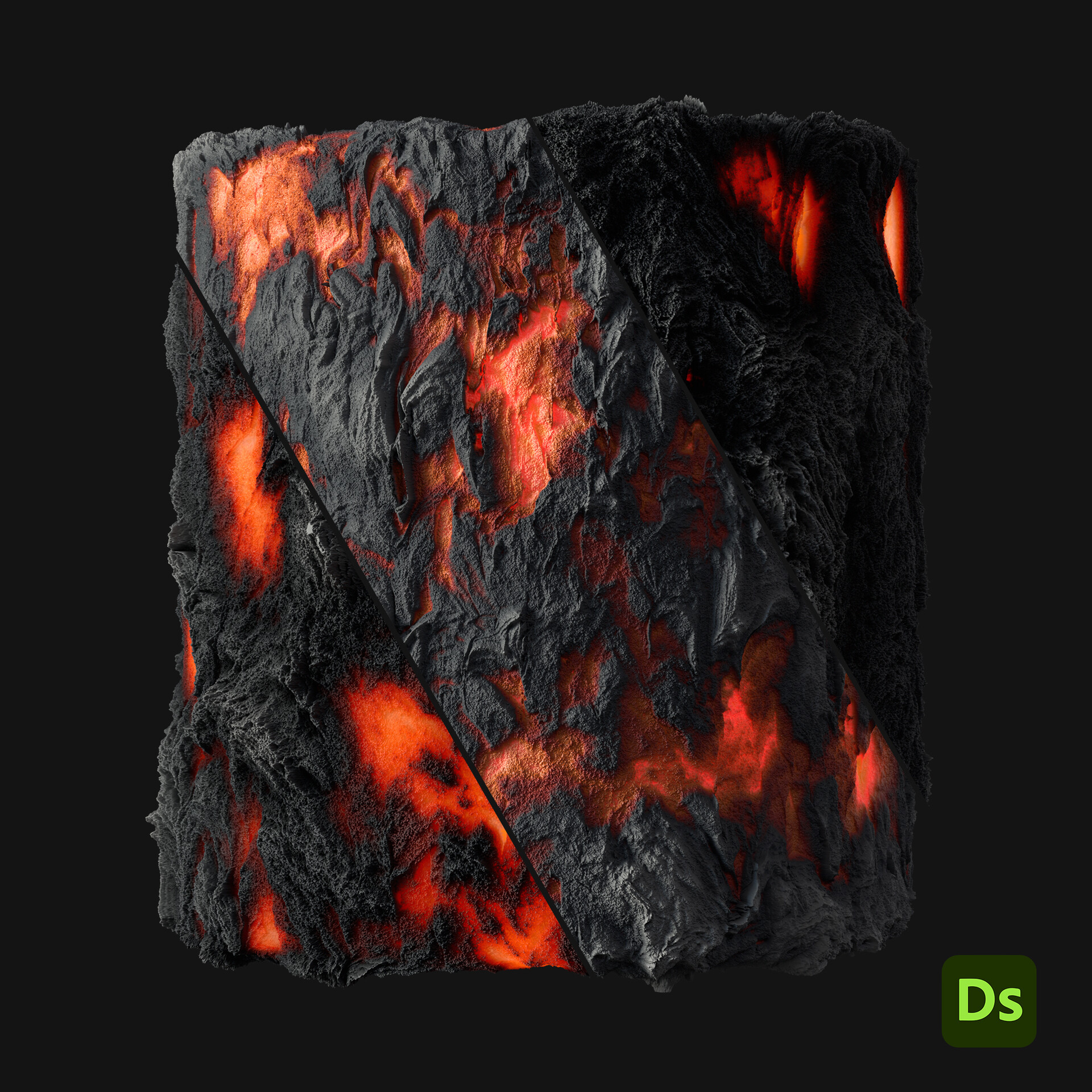 ArtStation - Lava & Magma Substance Tool
