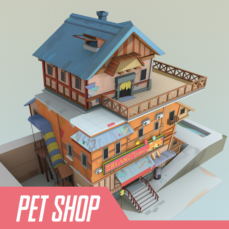 ArtStation - Pet Shop