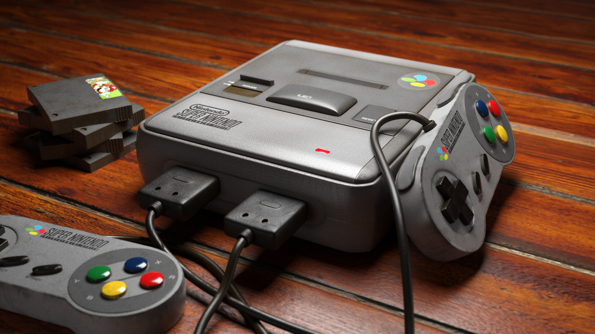 ArtStation - Super Nintendo Entertainment System