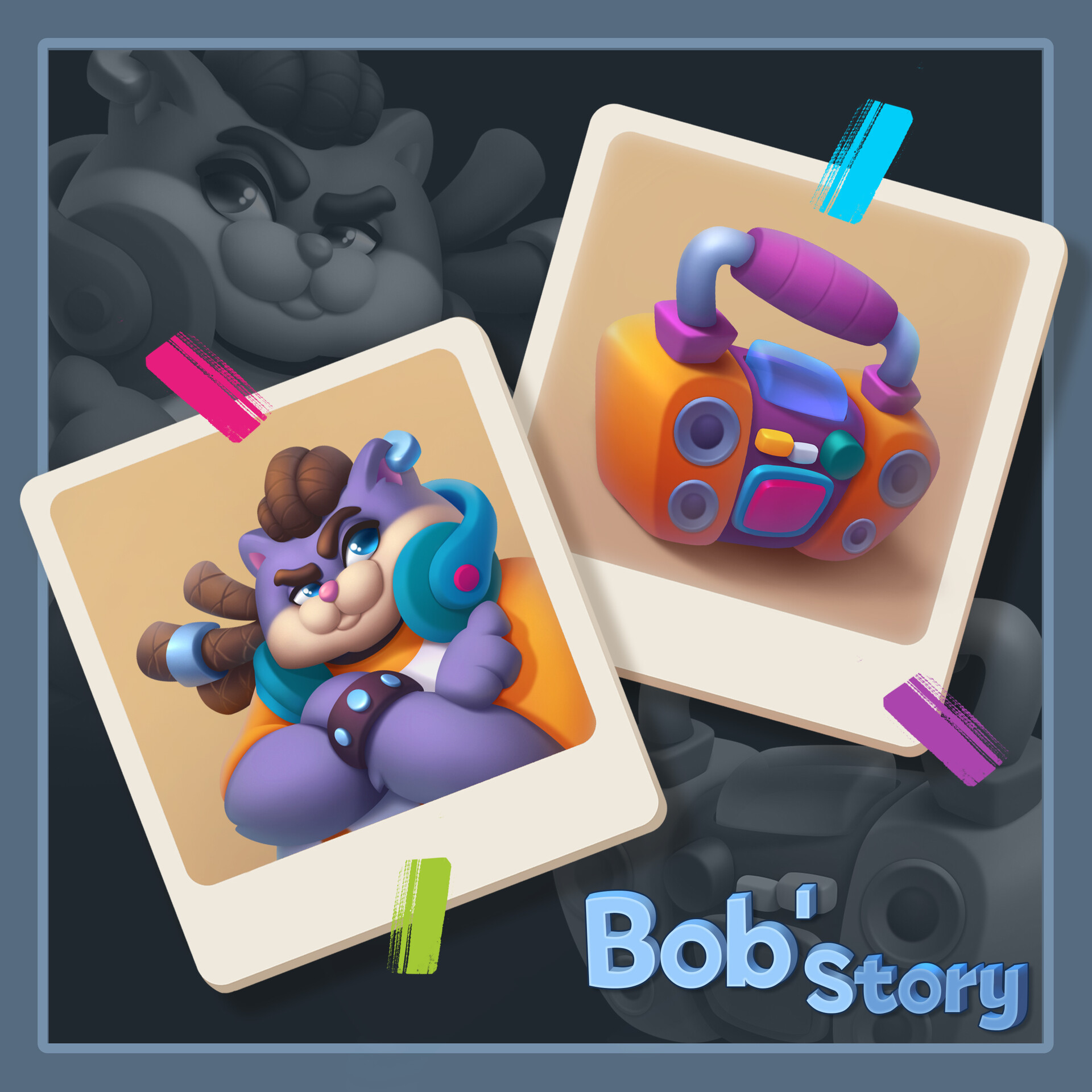 ArtStation - Bob's story. Character.