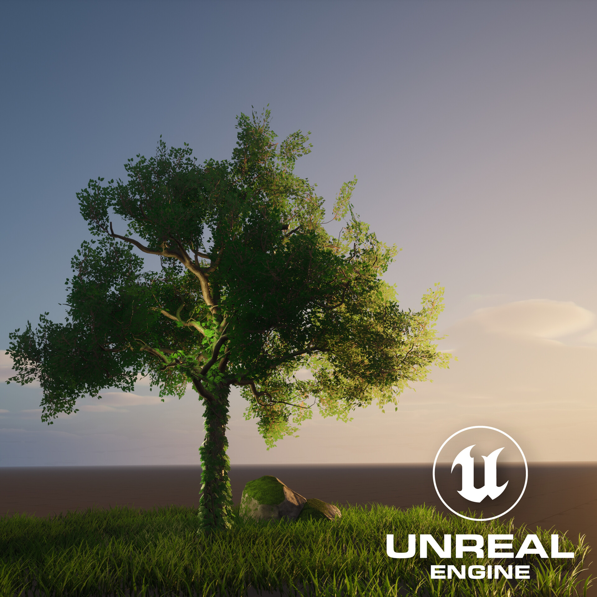 ArtStation - Realistic Tree Study - UE5 Showcase