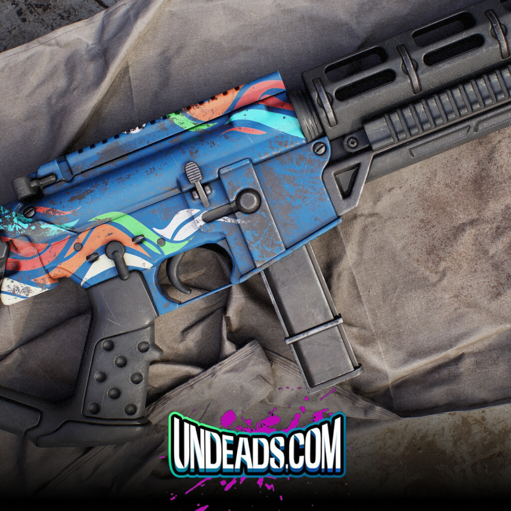 ArtStation - UNDEADS | SUBMACHINE GUN