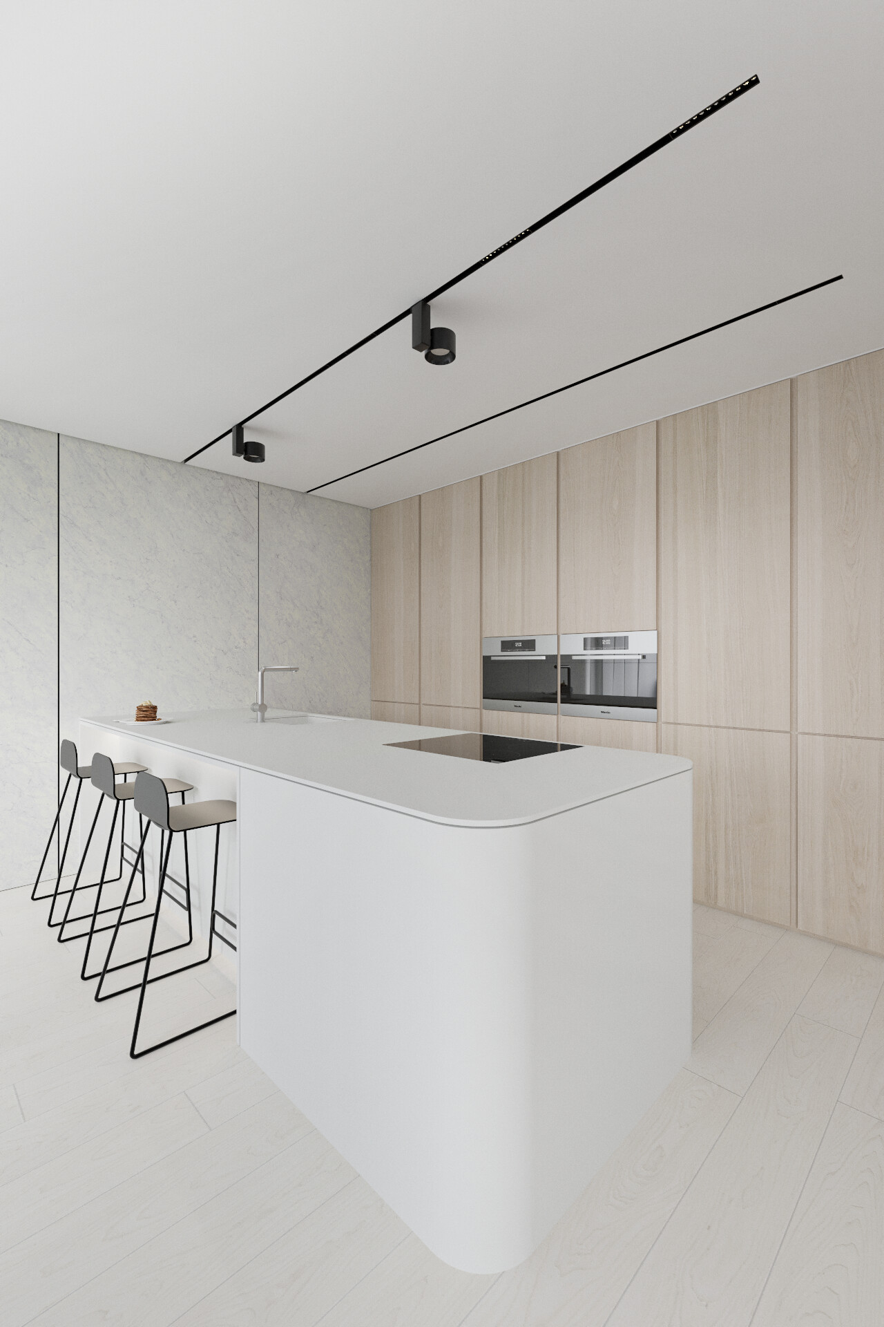 ArtStation - Real visualization project of the apartment