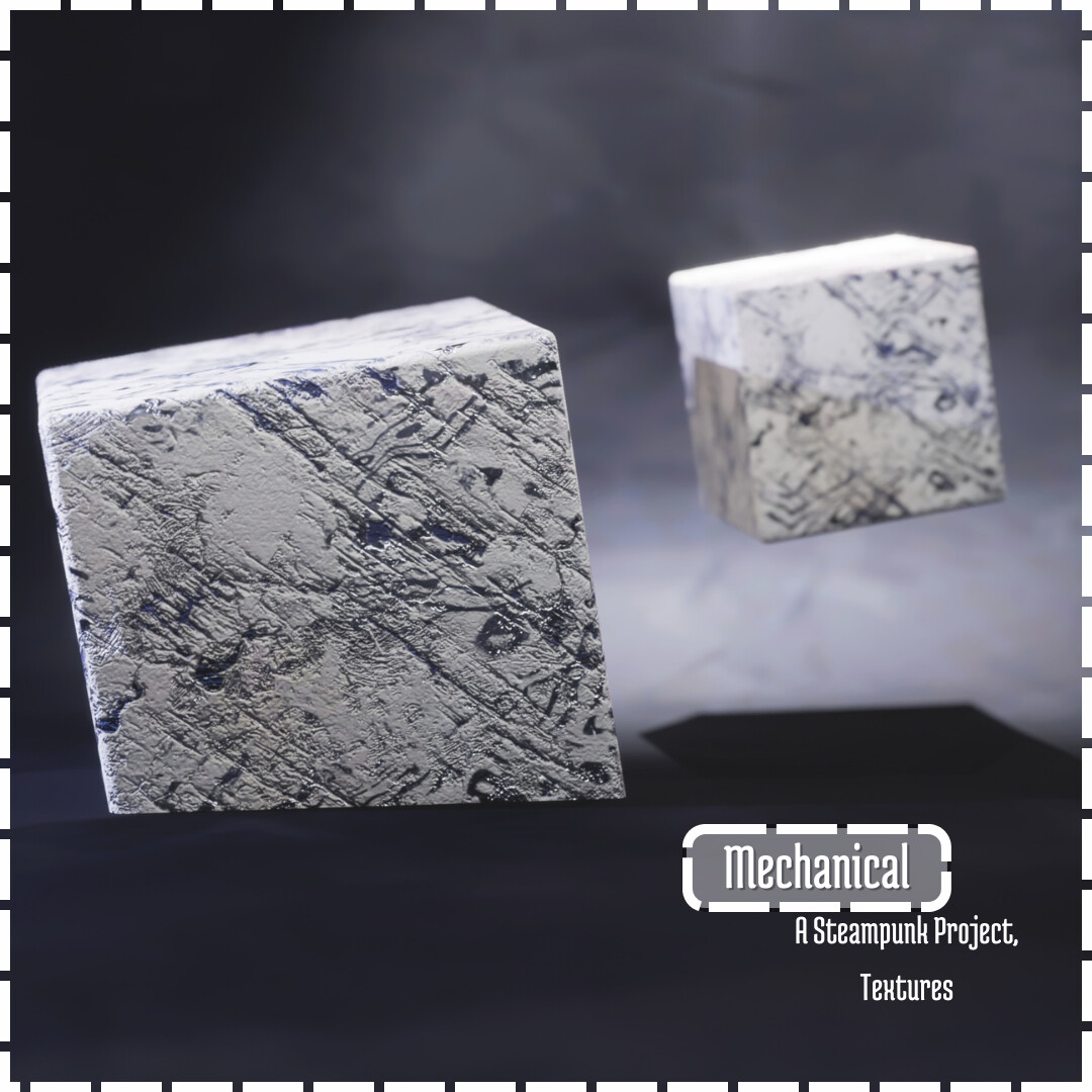 ArtStation - Mechanical (School Project) Textures