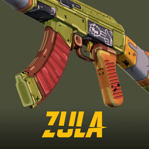 ArtStation - Zula PC - Pow Skin Weapon Set