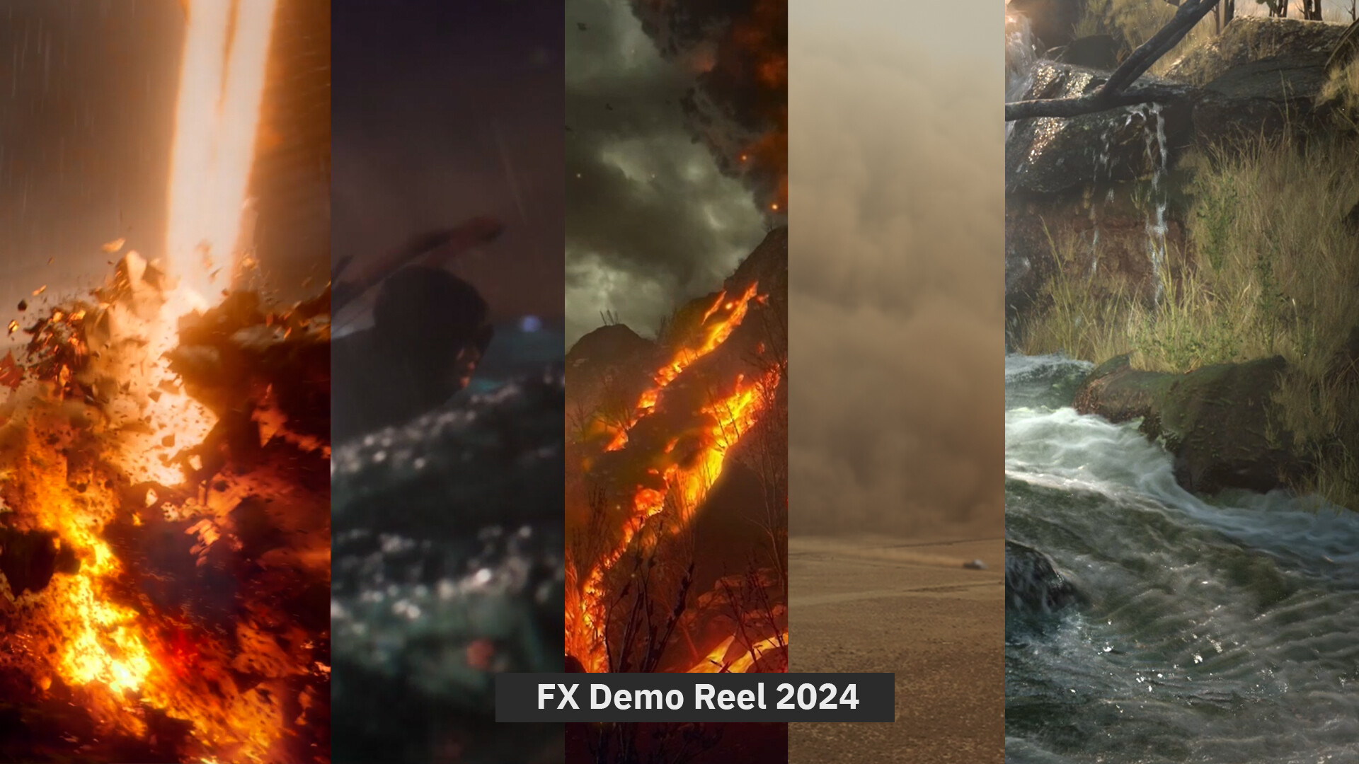 ArtStation - FX Demo Reel 2024 - Rahul Gupta