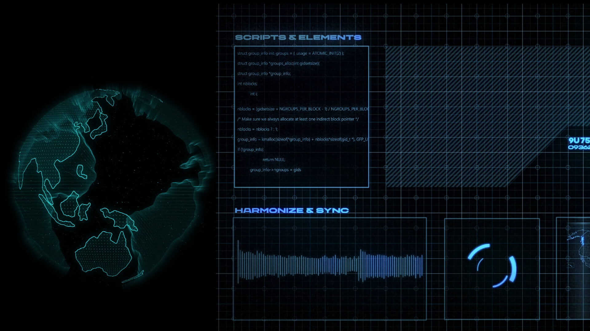 ArtStation - HUD template project
