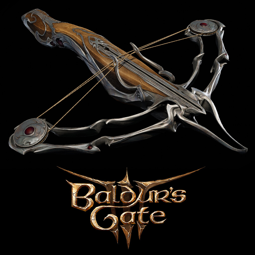 ArtStation - Gith Weapons- Baldur's Gate 3