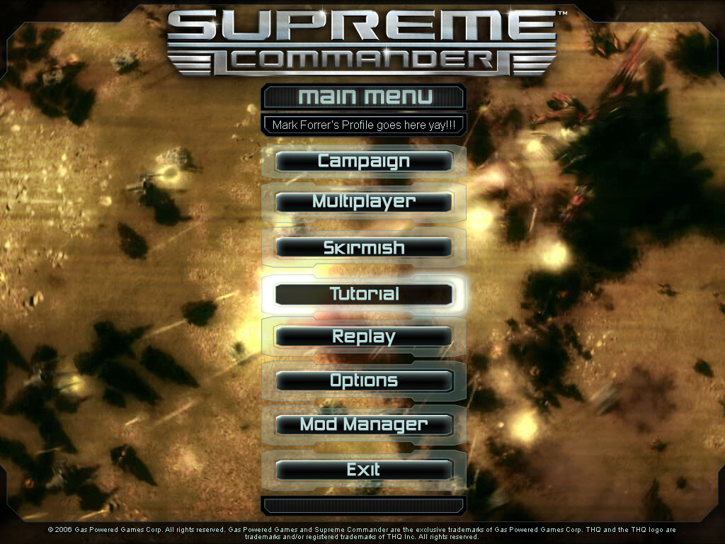 ArtStation - Supreme Commander UI/UX Concepts