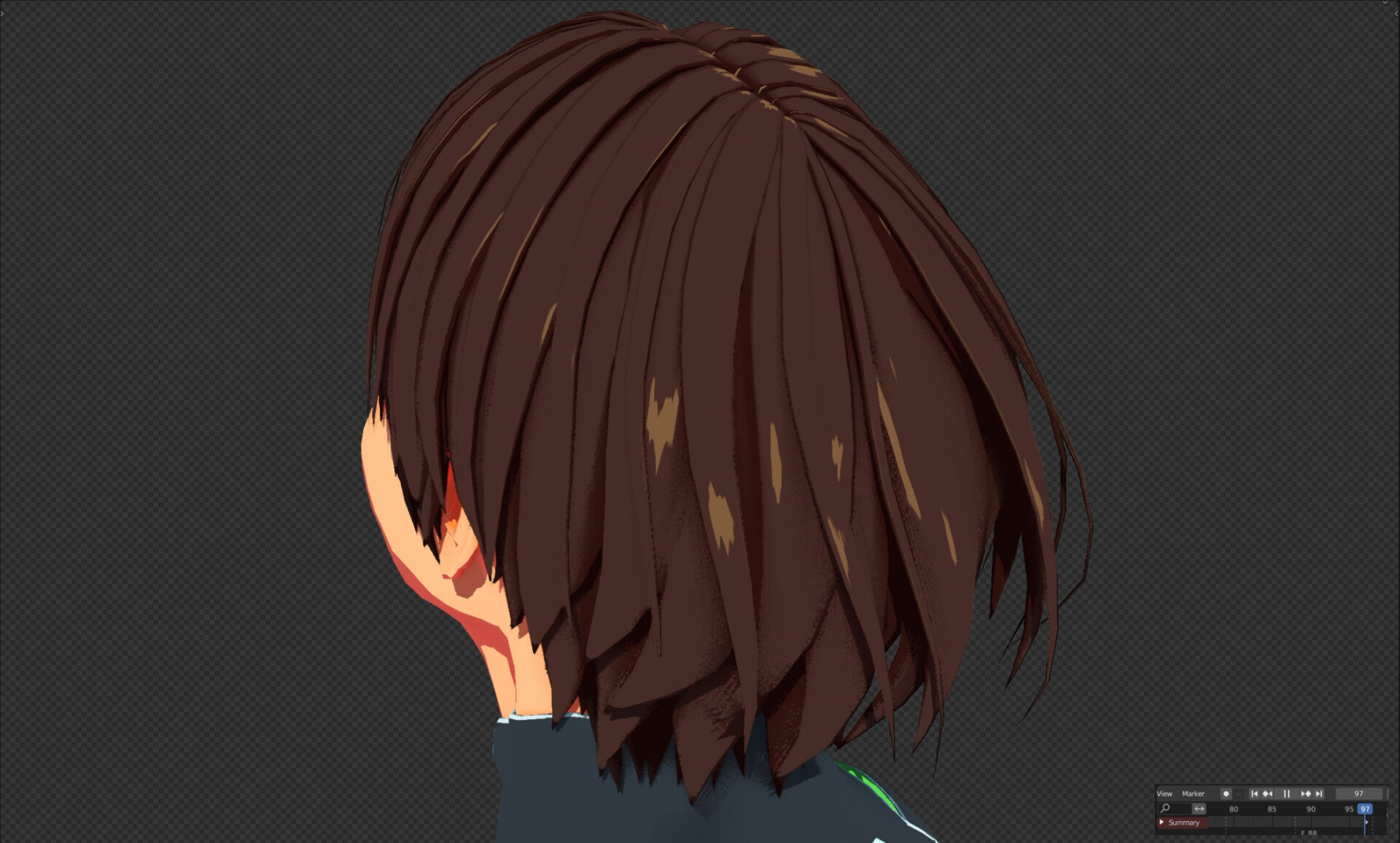 ArtStation - About Hair Highlights