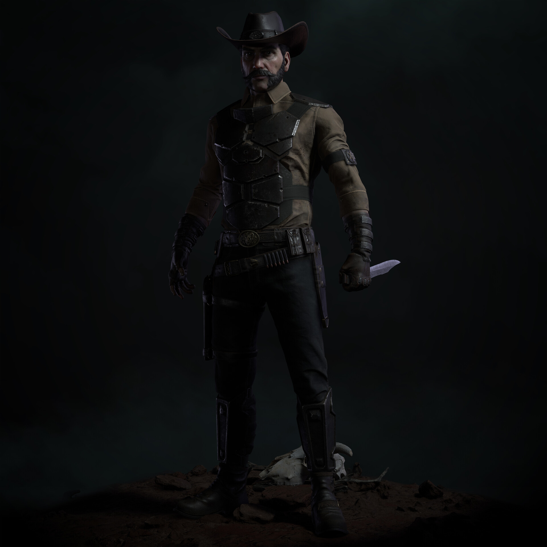 ArtStation - Wesley Horn - shadows of the past.