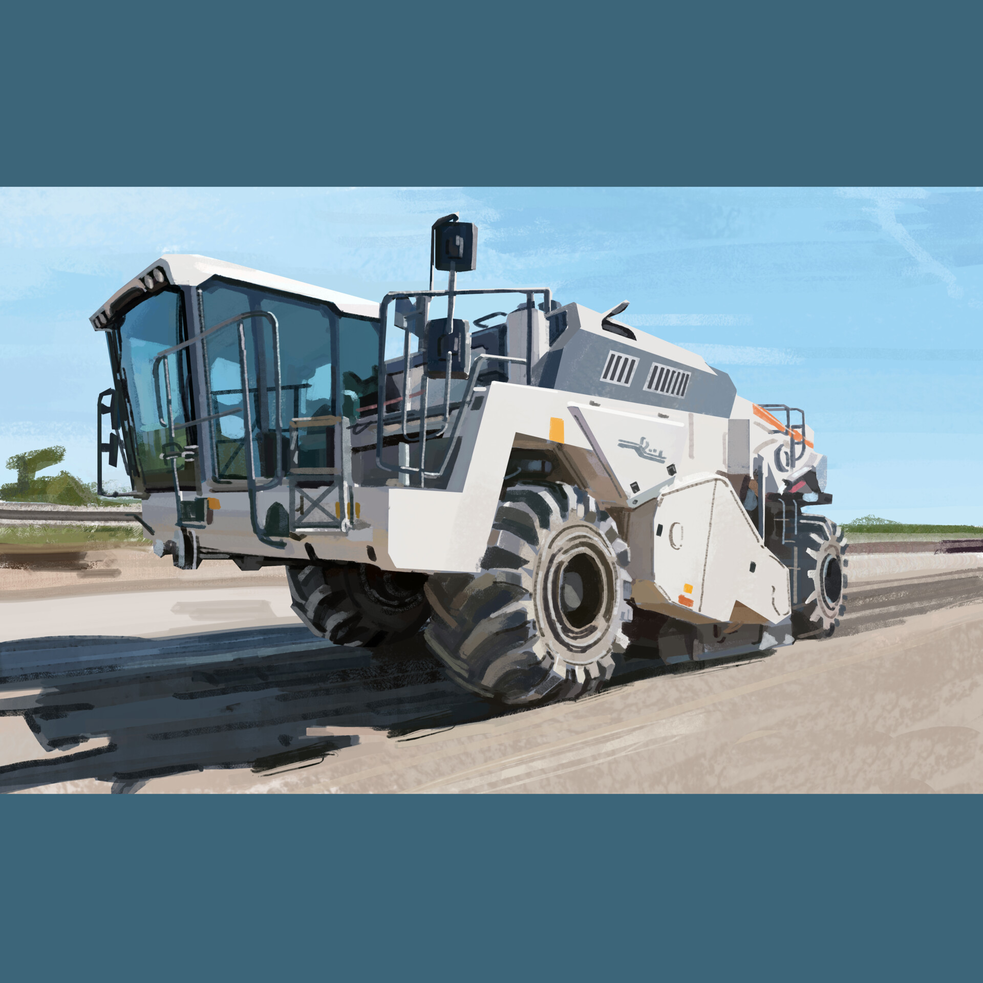 ArtStation - Agricultural Machinery-Study