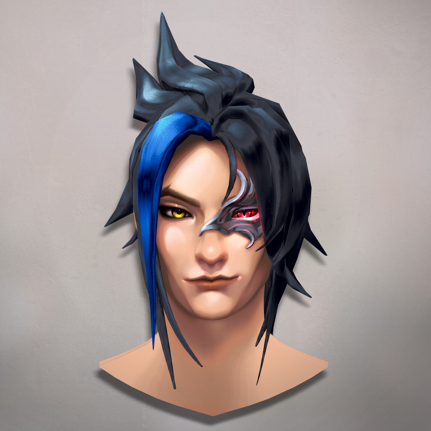 ArtStation - KAYN LoL 3d Handpainted