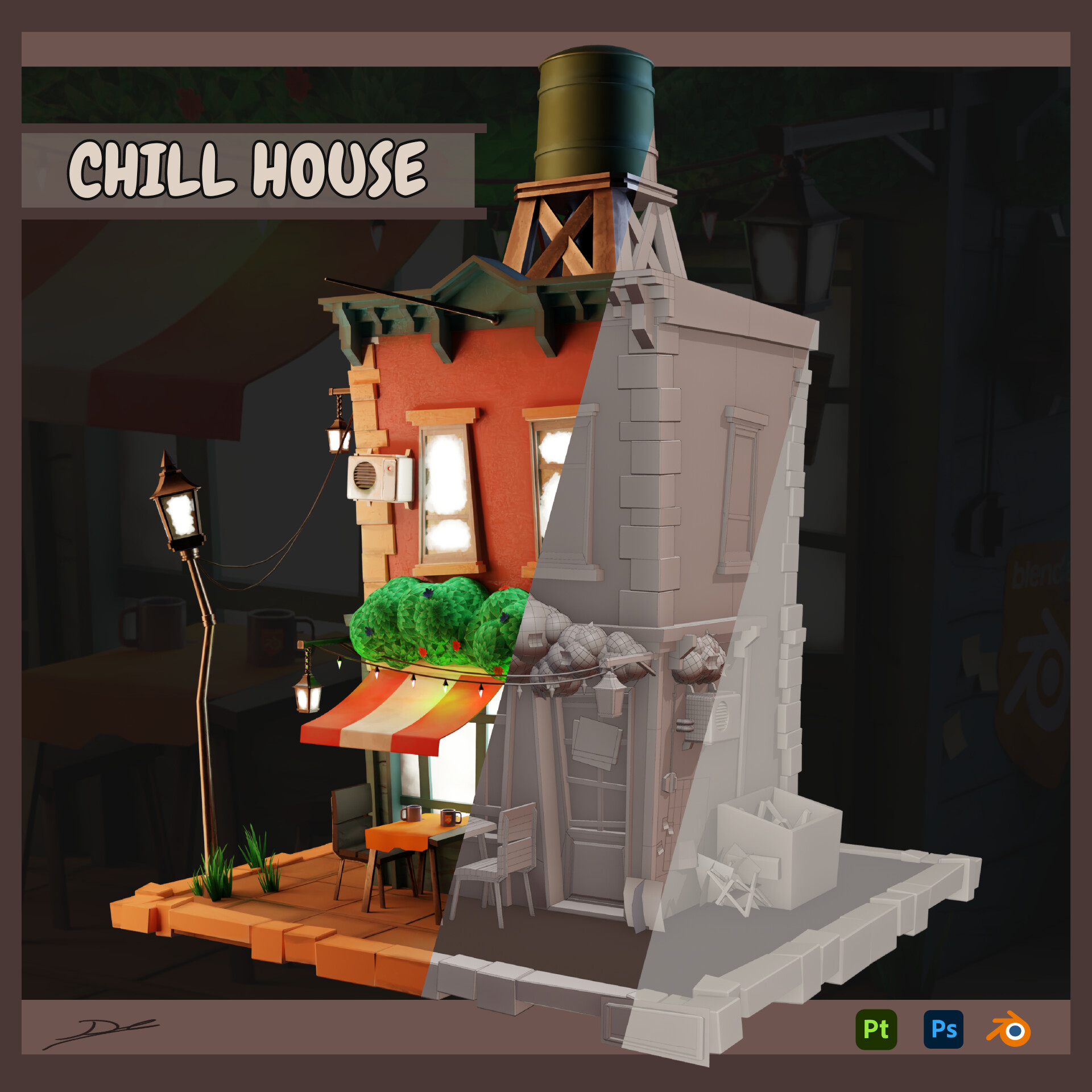 ArtStation - Chill House