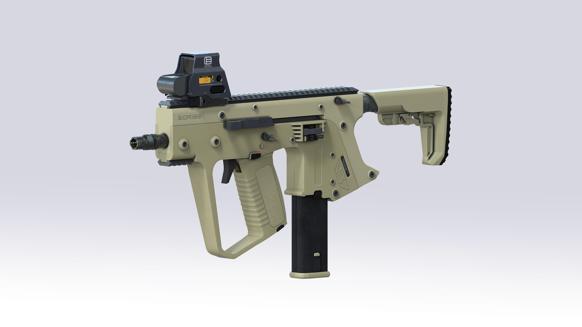 ArtStation - Boriss VB7 submachine gun