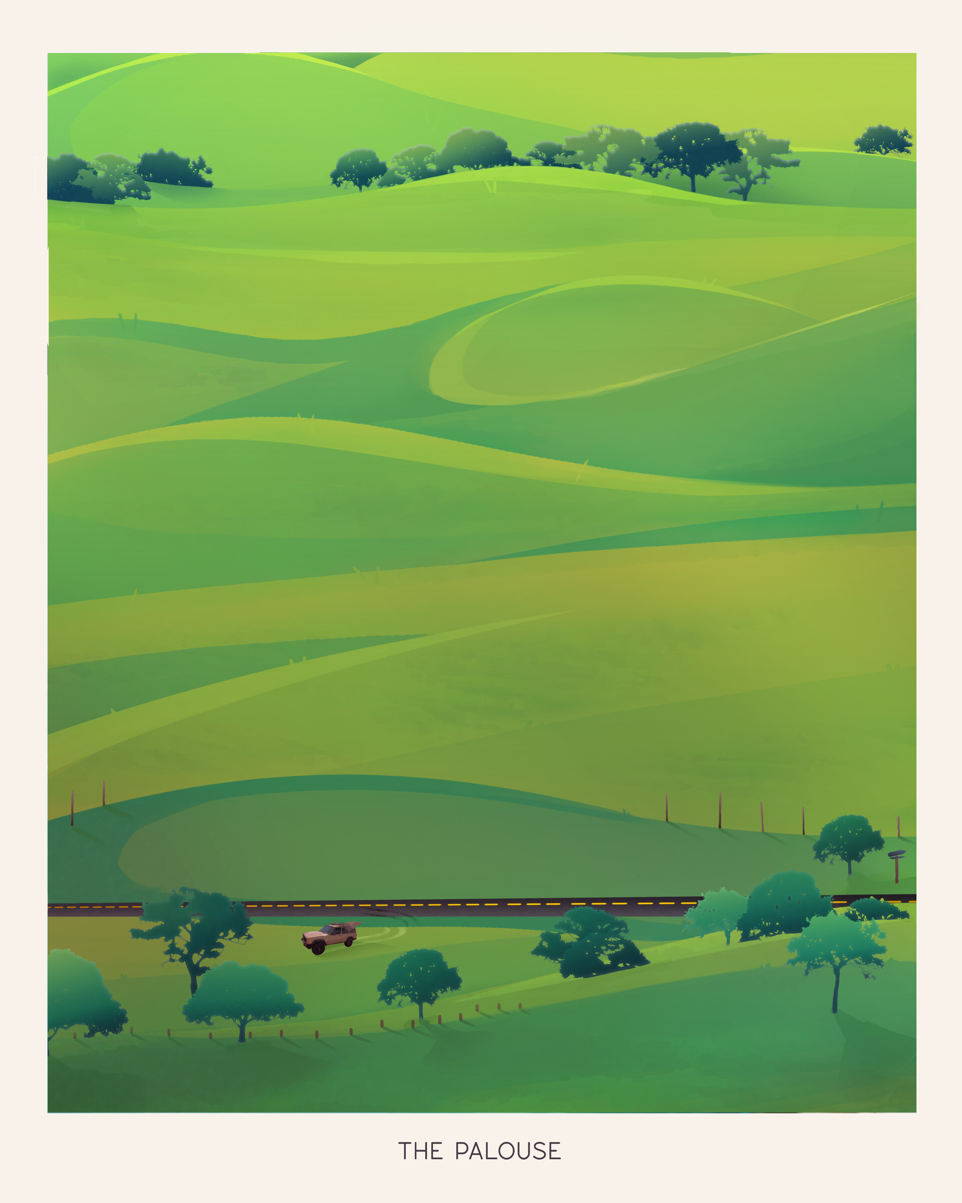 ArtStation - The Palouse