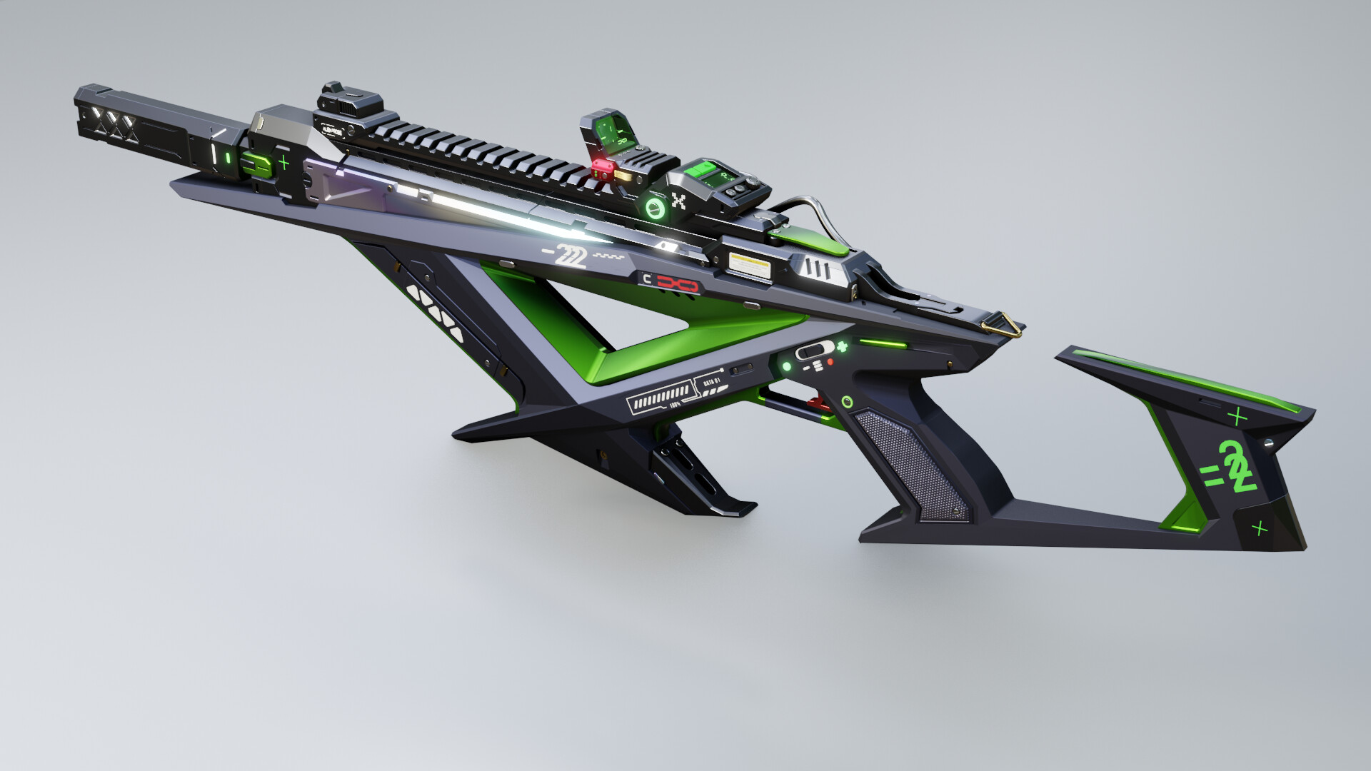 ArtStation - Weapon modeling exercise