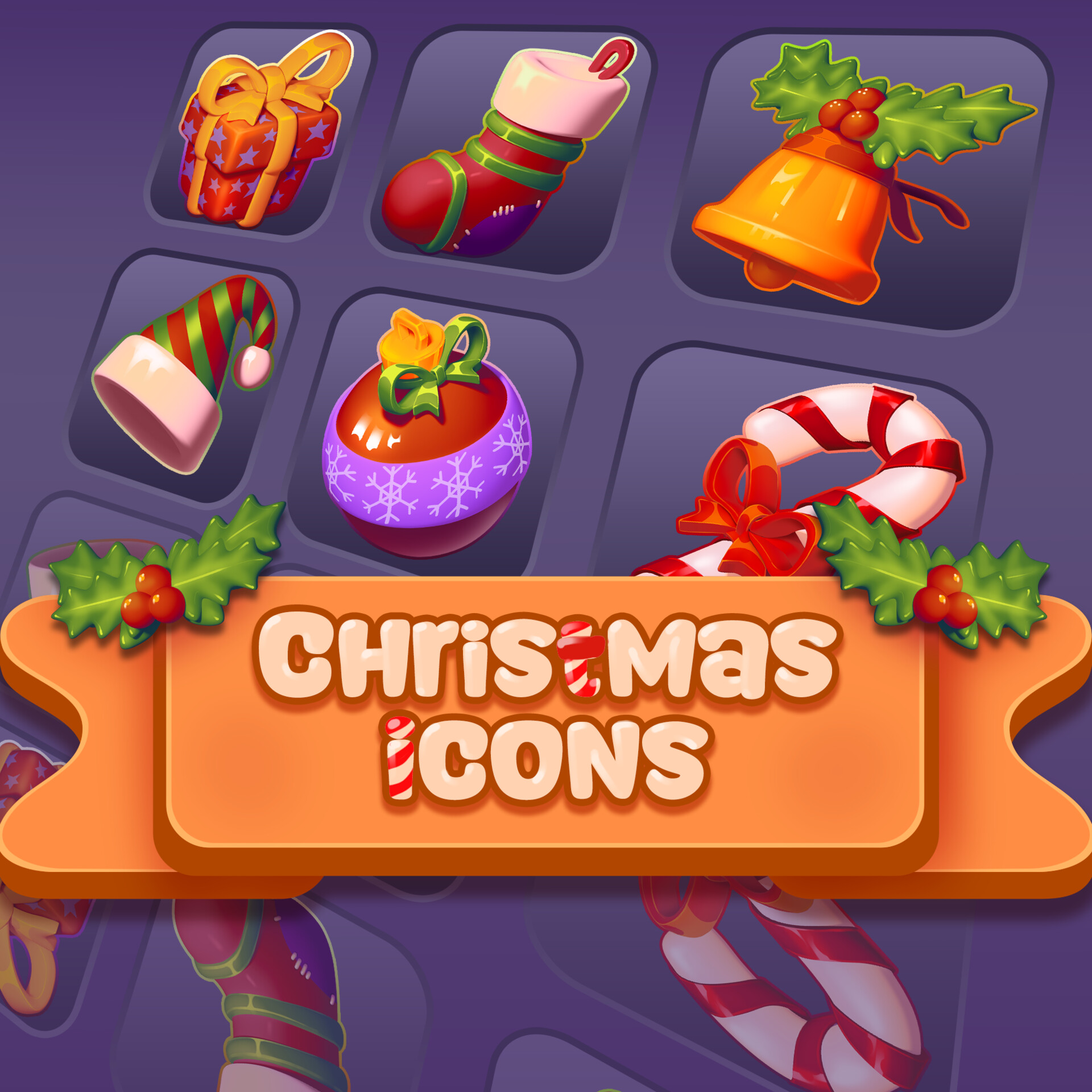 ArtStation - Christmas icons