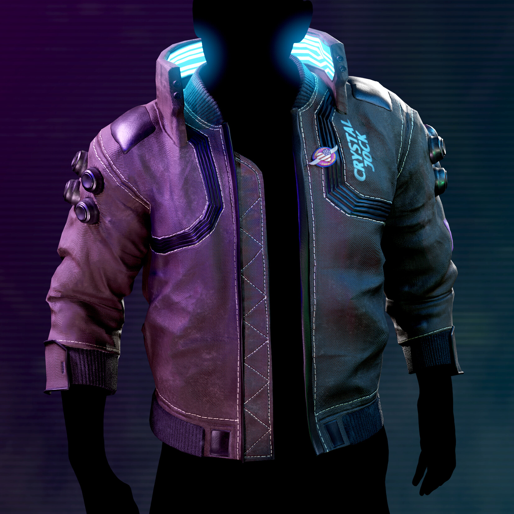 ArtStation - Cyberpunk Jacket