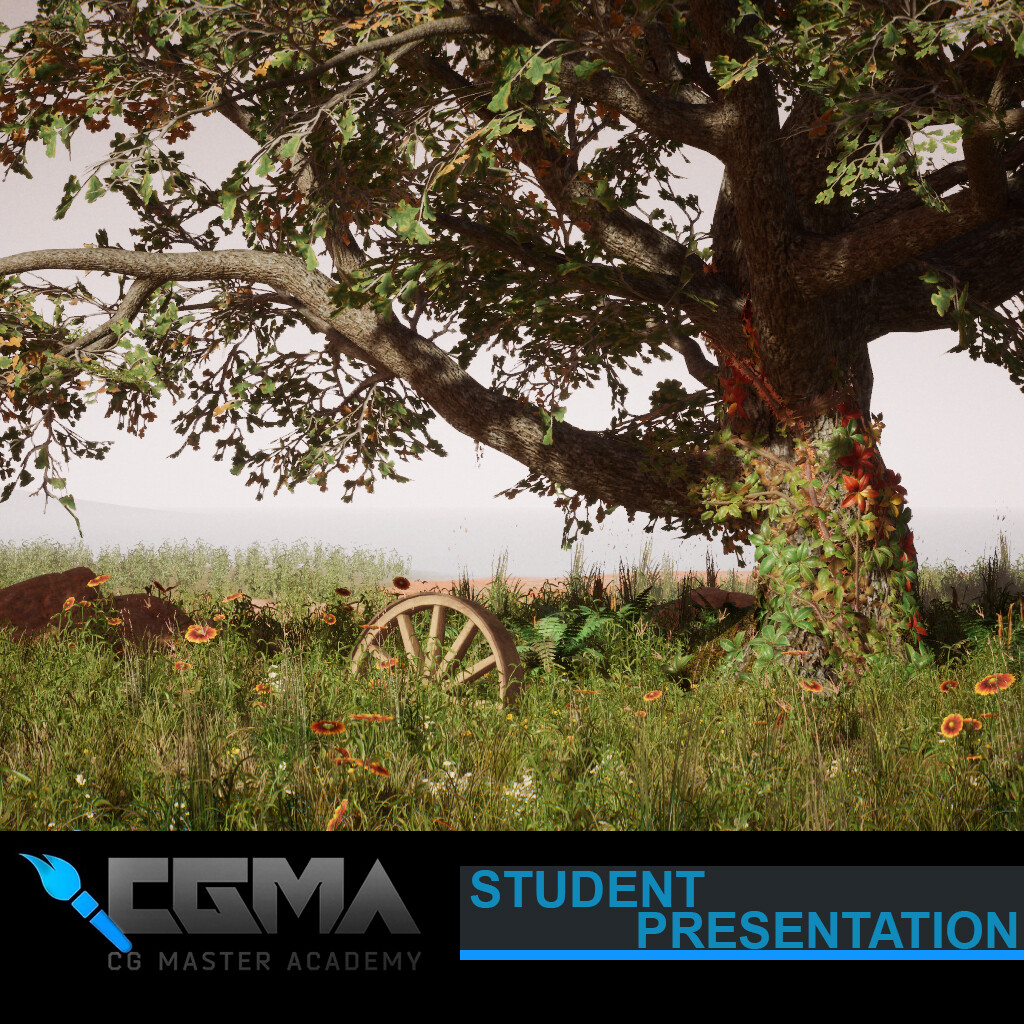 ArtStation - CGMA: Vegetation and Plants for Games, Final Results in ...
