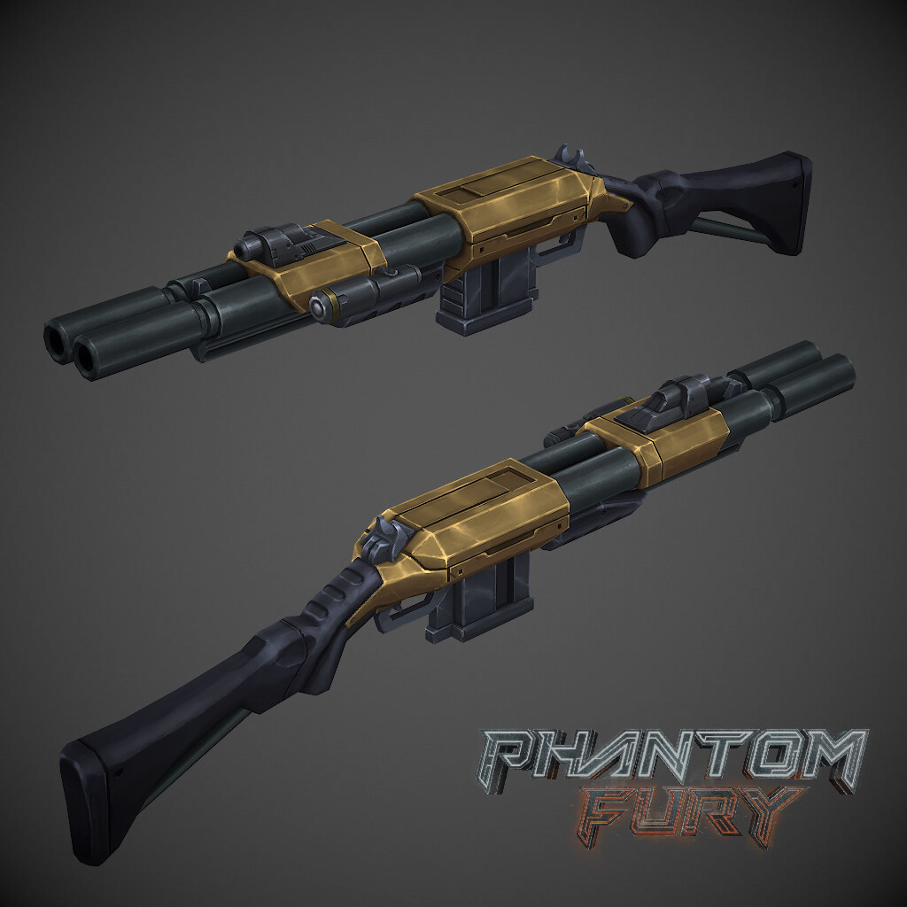 ArtStation - Phantom Fury - GDF212 Shotgun