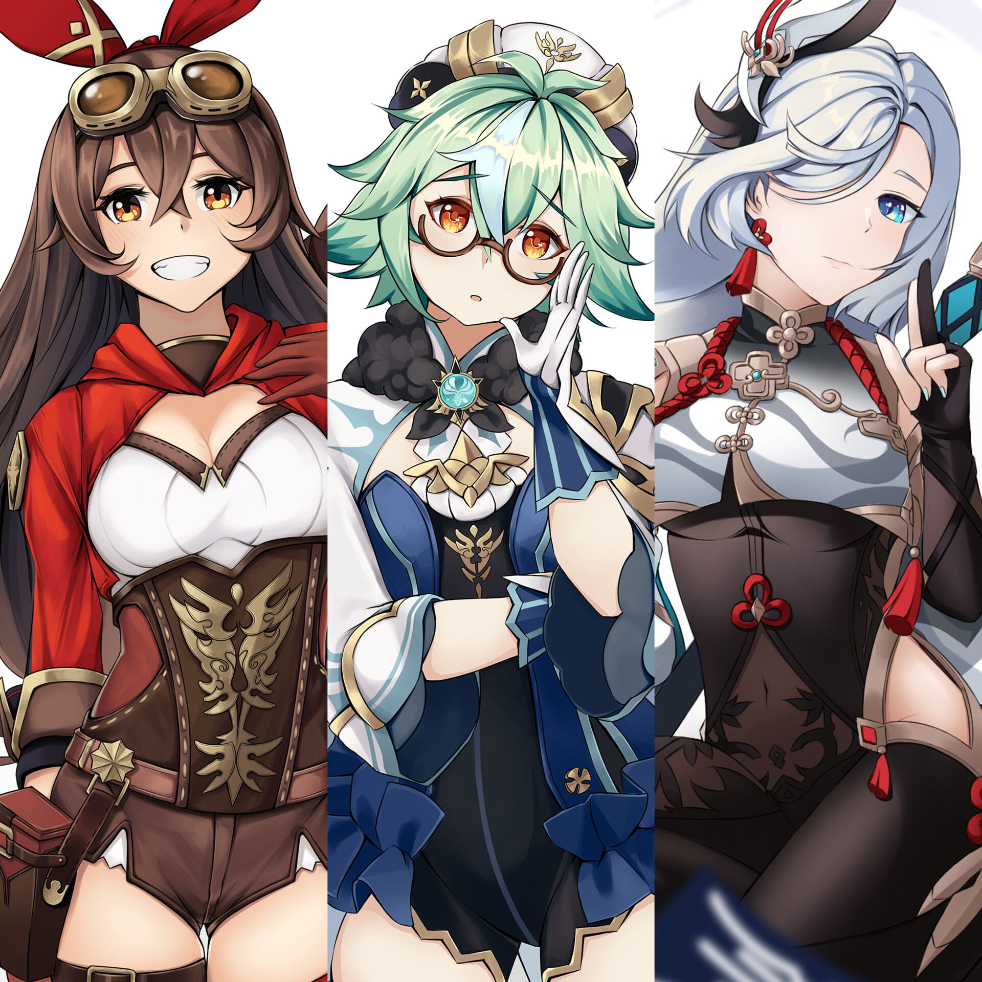 ArtStation - Genshin Fanarts - Character Illustrations