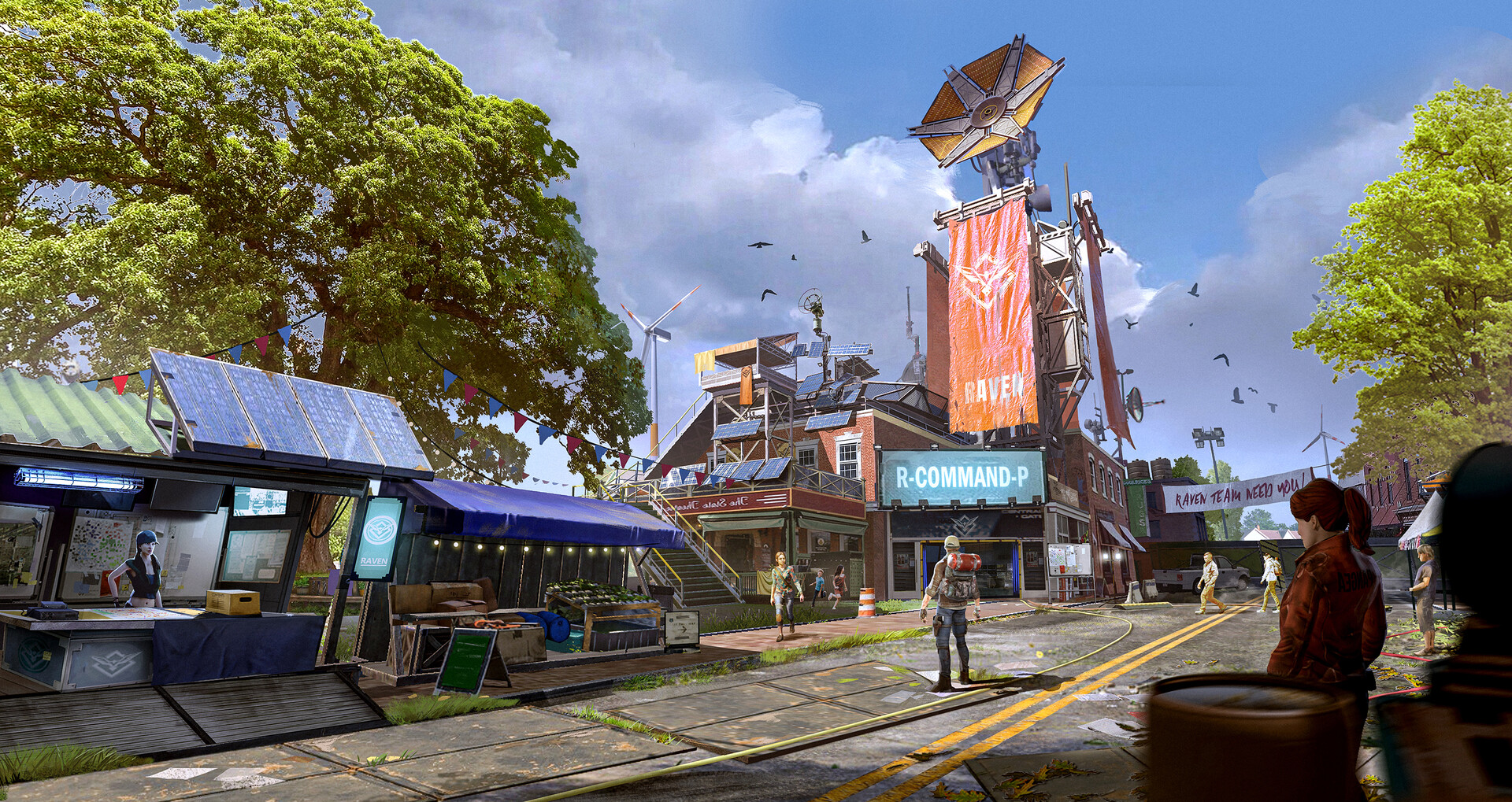 ArtStation - Shelter Command Center（避难所指挥中心）