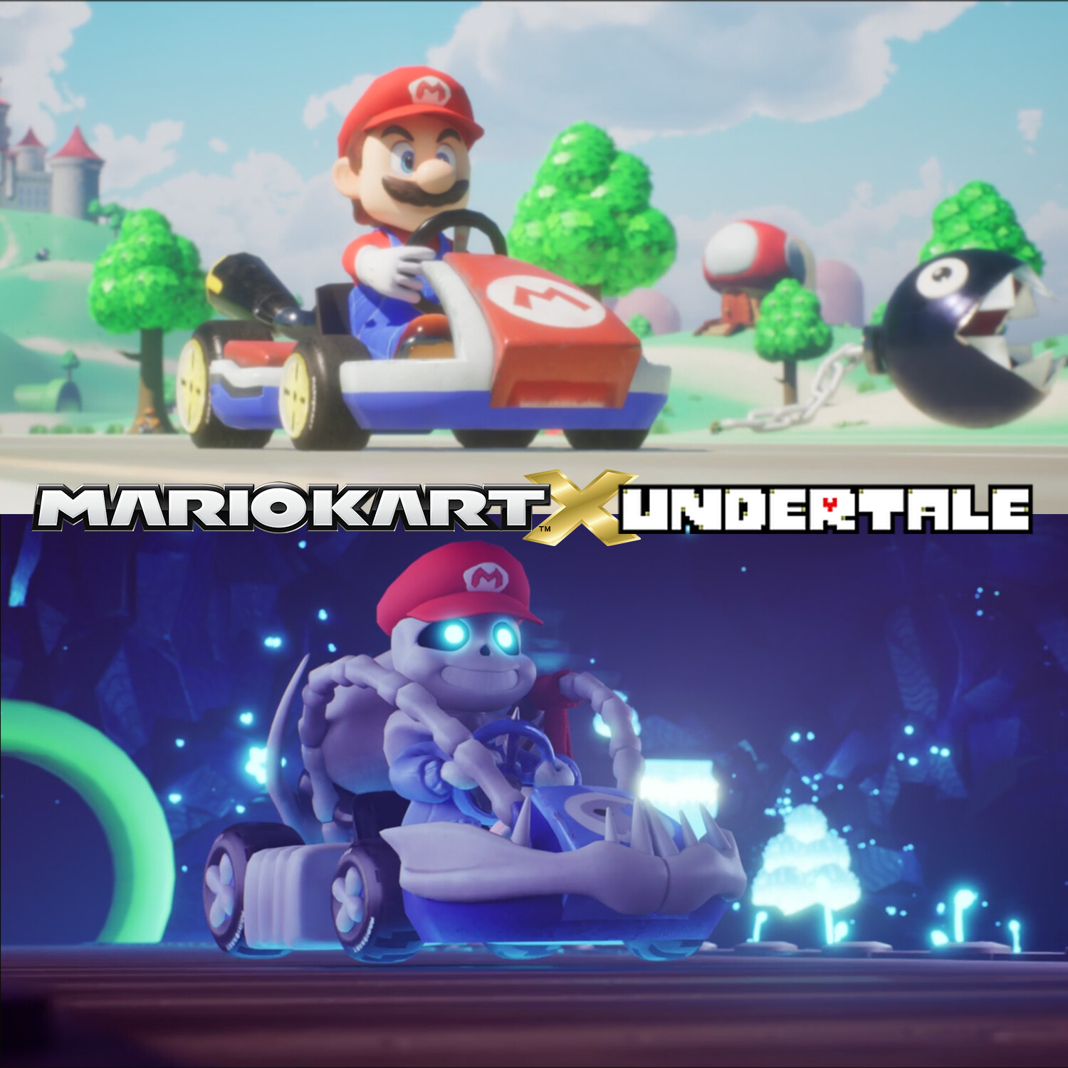 ArtStation - Endless Engine - MarioKart x Undertale - UE5/Painter/Designer