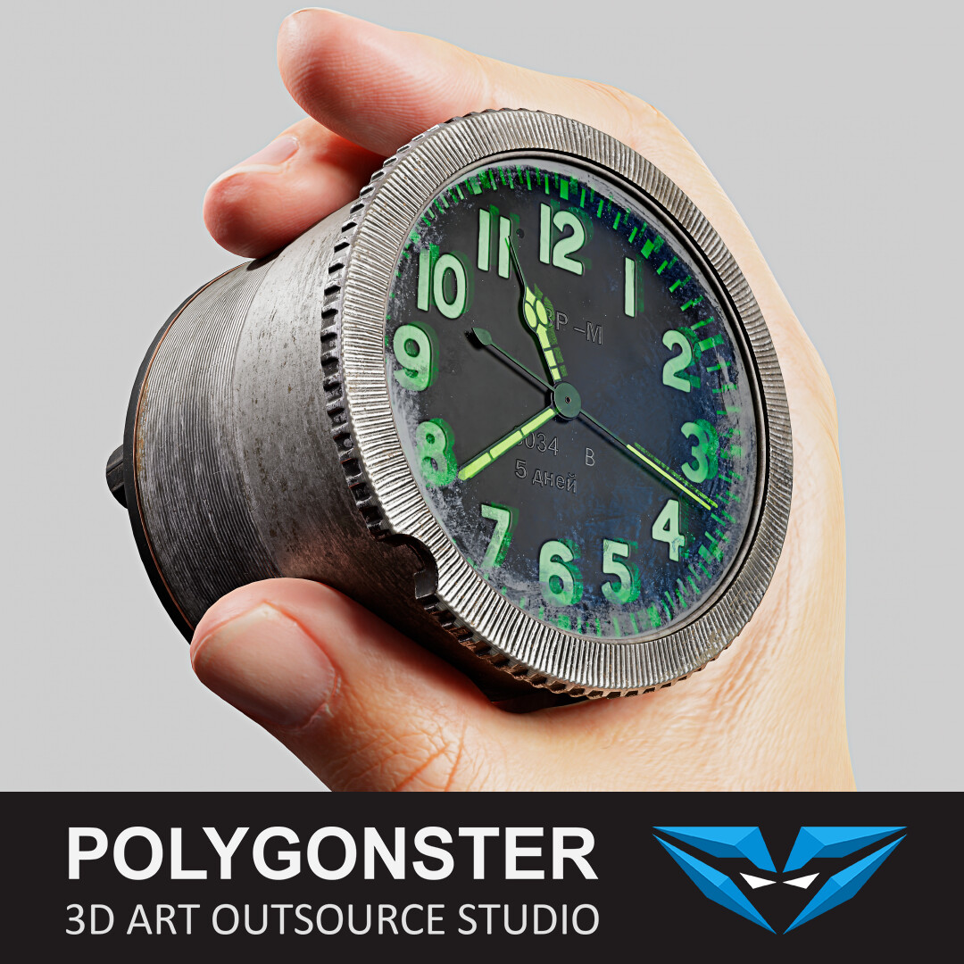 ArtStation - AVR-M Clock