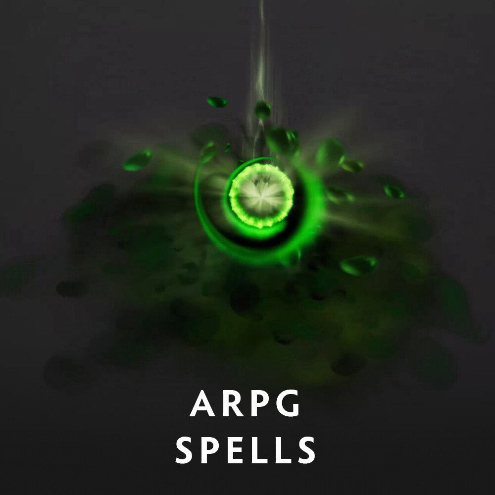 ArtStation - Assorted Stylized Spells