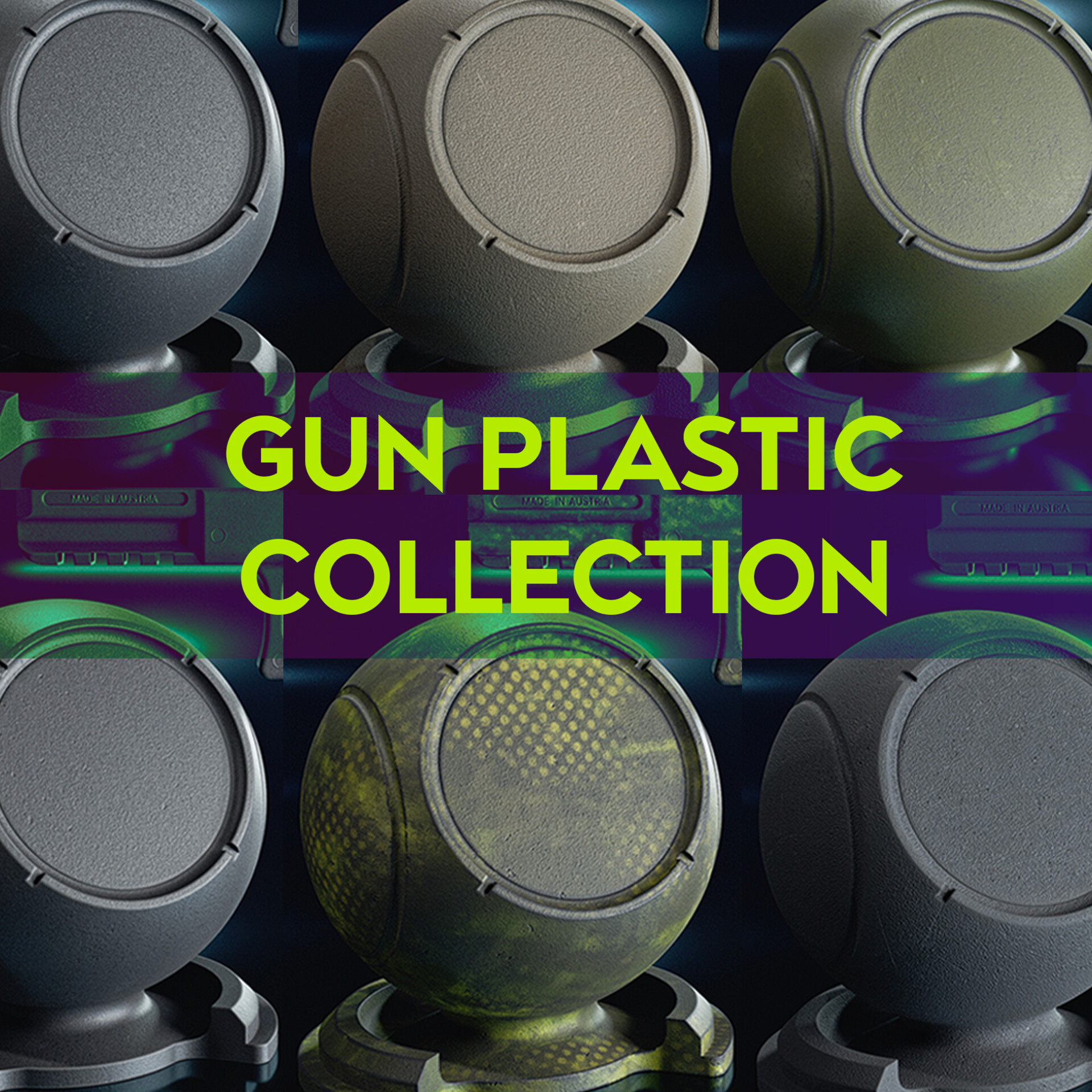 ArtStation - Plastic Materials Collection