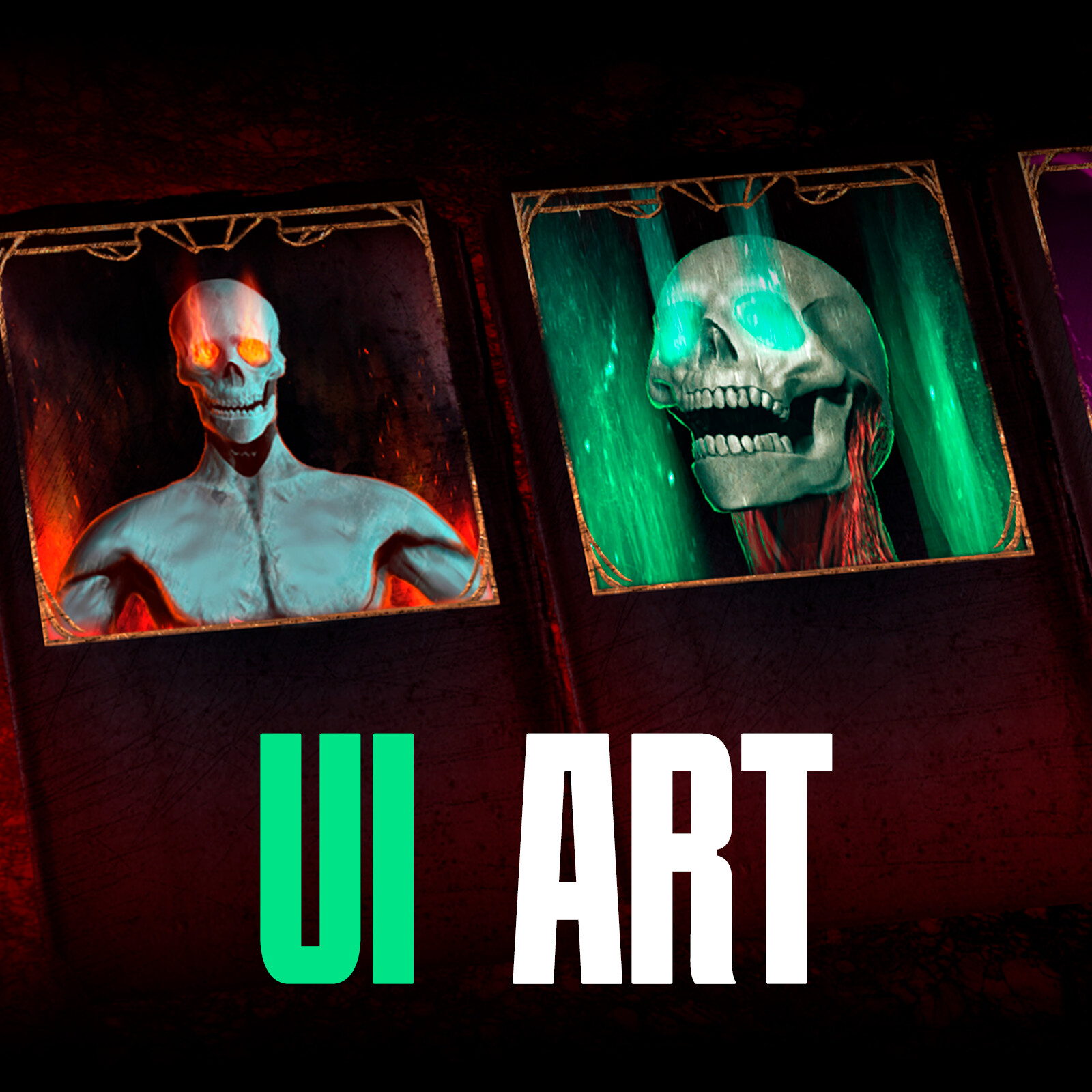 ArtStation - UI Art Hack'n Slash
