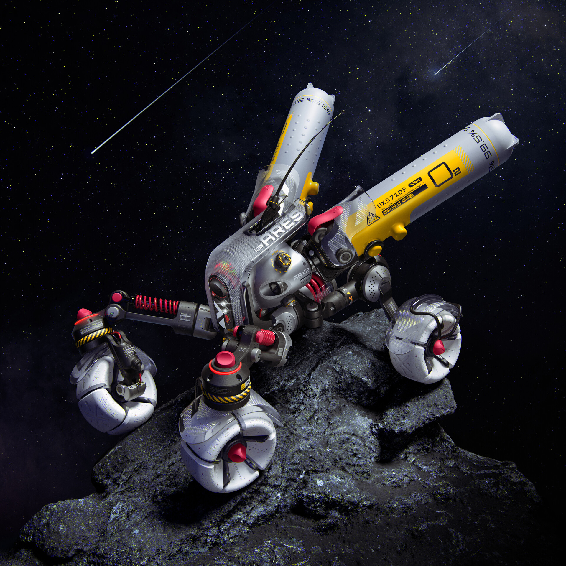 ArtStation - Lunar support vehicle - ARES ARX2