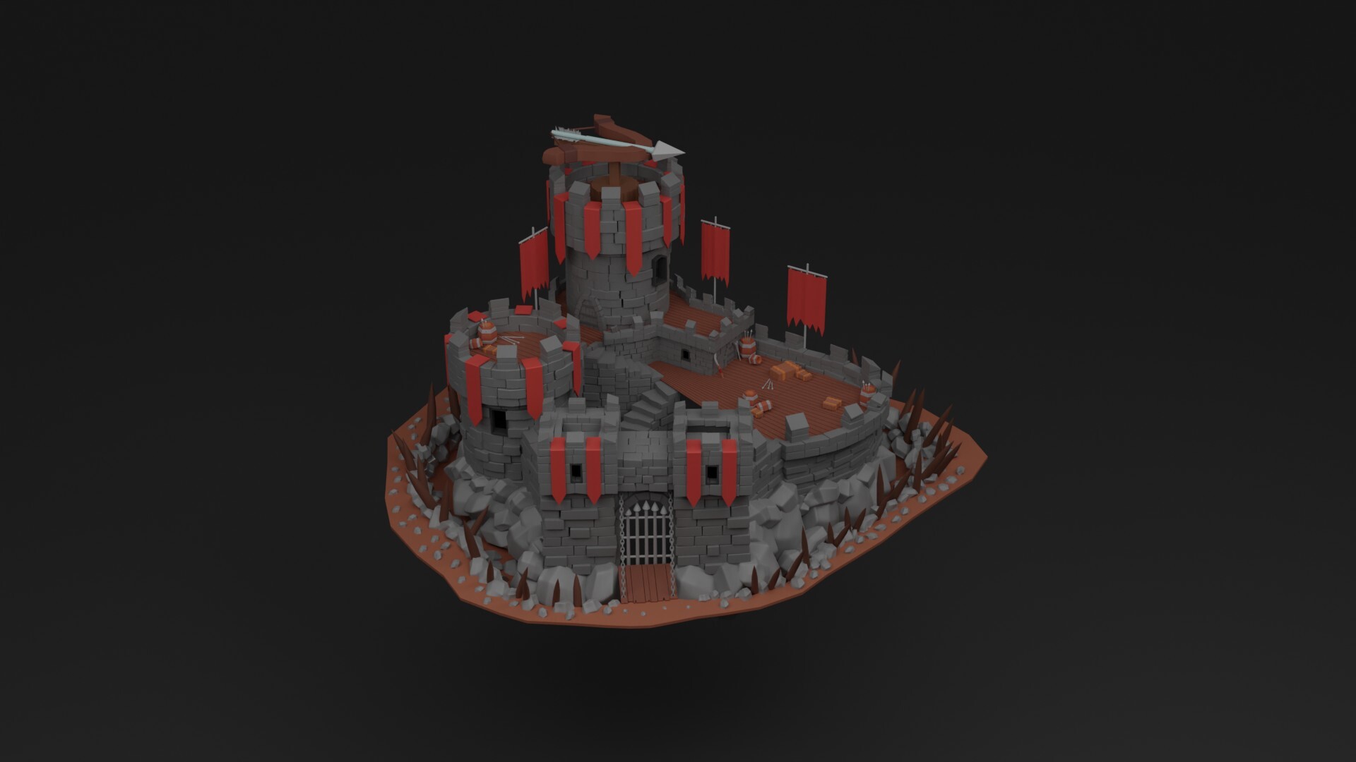 ArtStation - Defense Castle