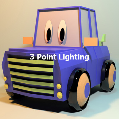 ArtStation - 3 Point Lighting using Autodesk 3ds Max